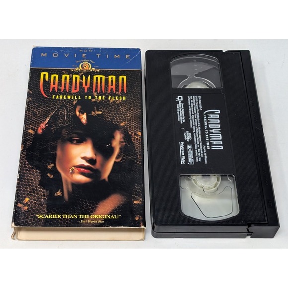 Media | Candyman Farewell To The Flesh Vhs Tape Horror Sequel Movie ...